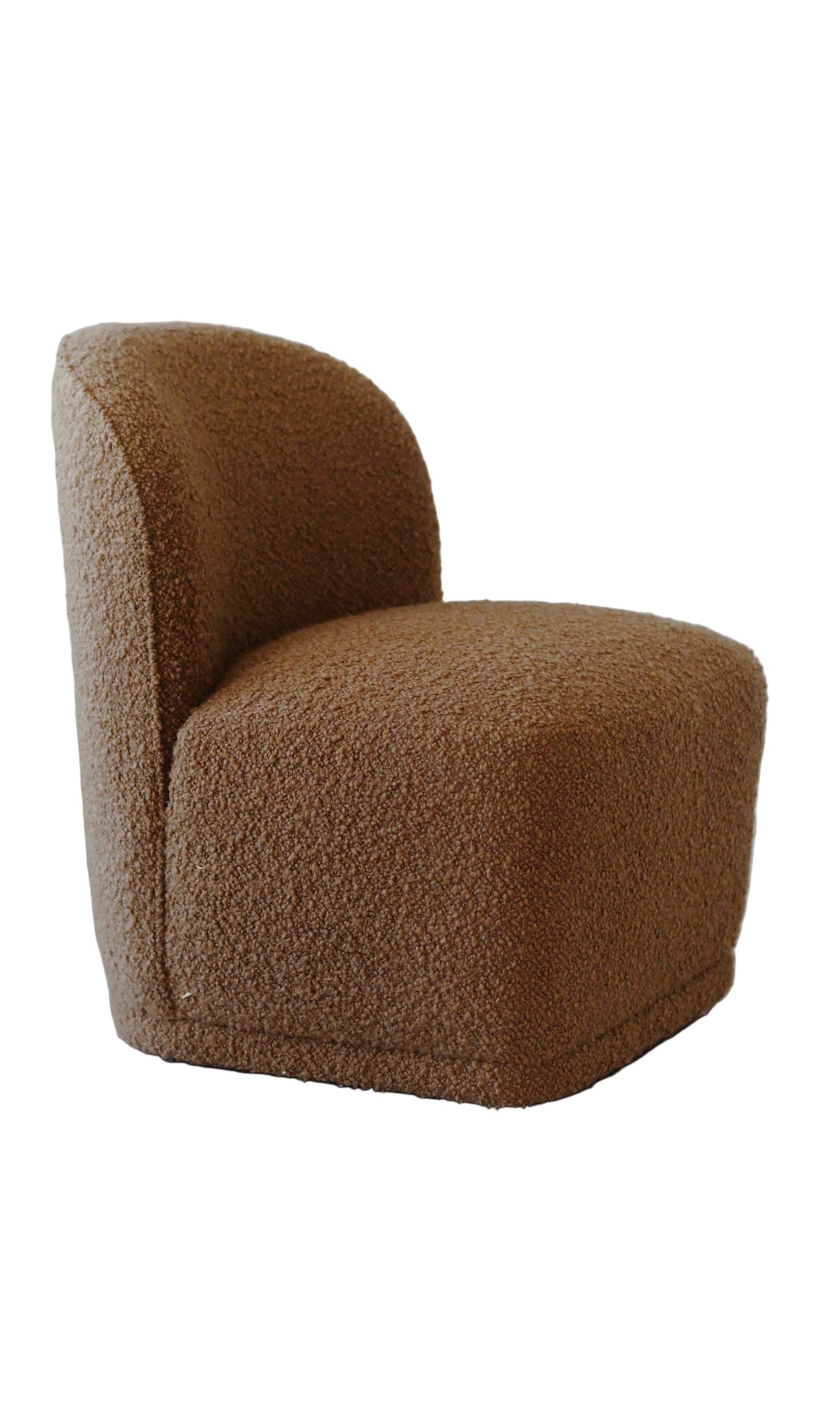 Custom Process Home Boucle' Swivel Chair